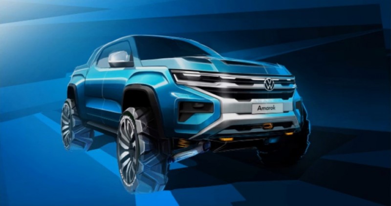 VOLKSWAGEN AMAROK FIRST SKETCH - Auto&Design