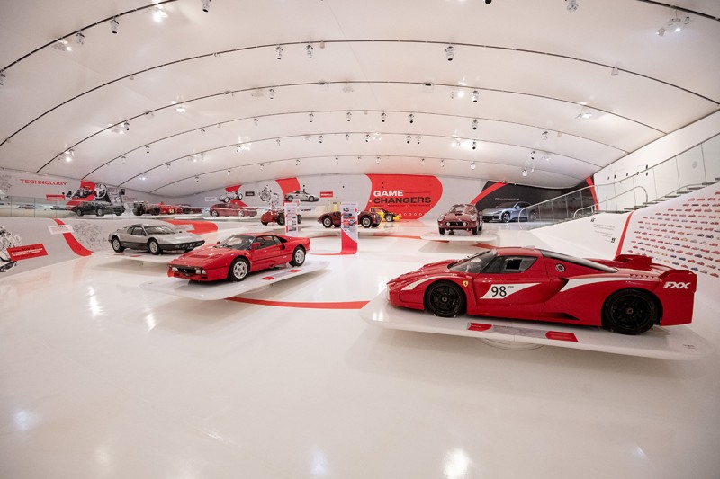 FERRARI, A MODENA APRE LA MOSTRA “GAME CHANGERS” - Auto&Design