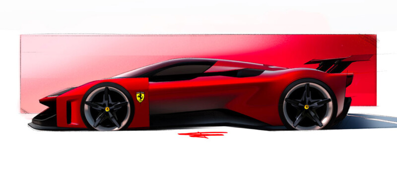 FERRARI F80, AVAGUARDIA IN MOVIMENTO